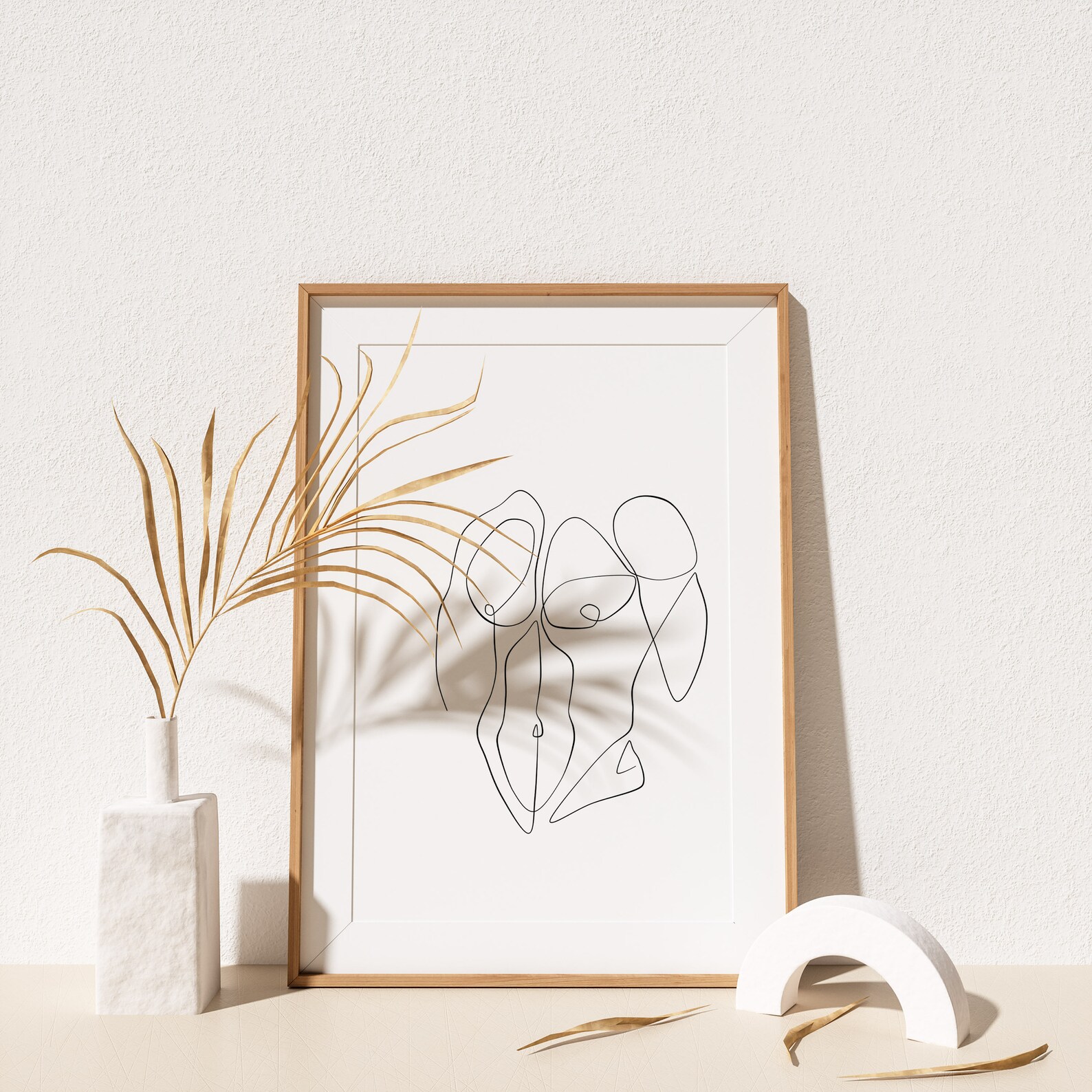 Man Body One Line Art Abstract Man Print Male Figure Poster | Etsy