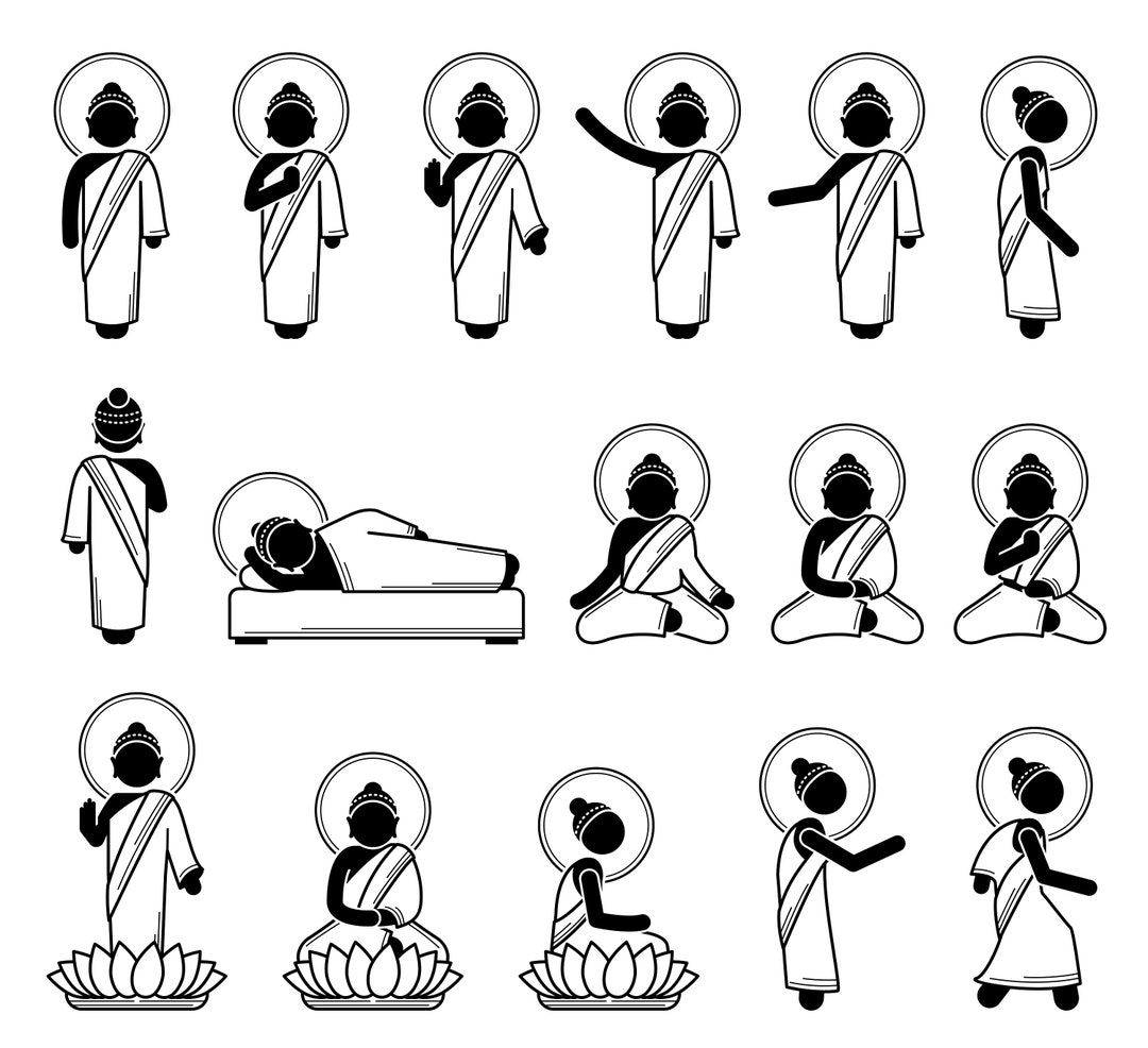 Gautama Buddha God Monk Buddha Buddhist Buddhism Dharma Divide ...