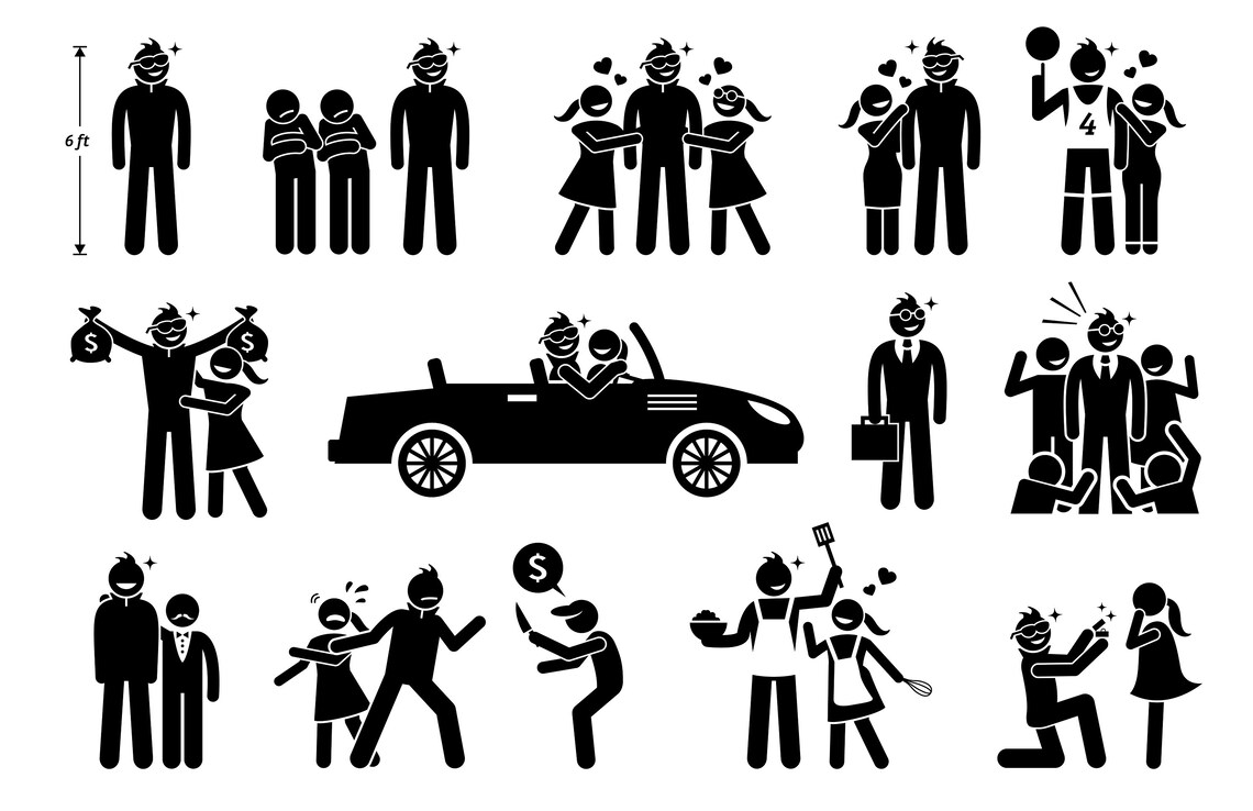 Perfect Man Boyfriend Husband Tall Handsome Rich Wealthy - Etsy