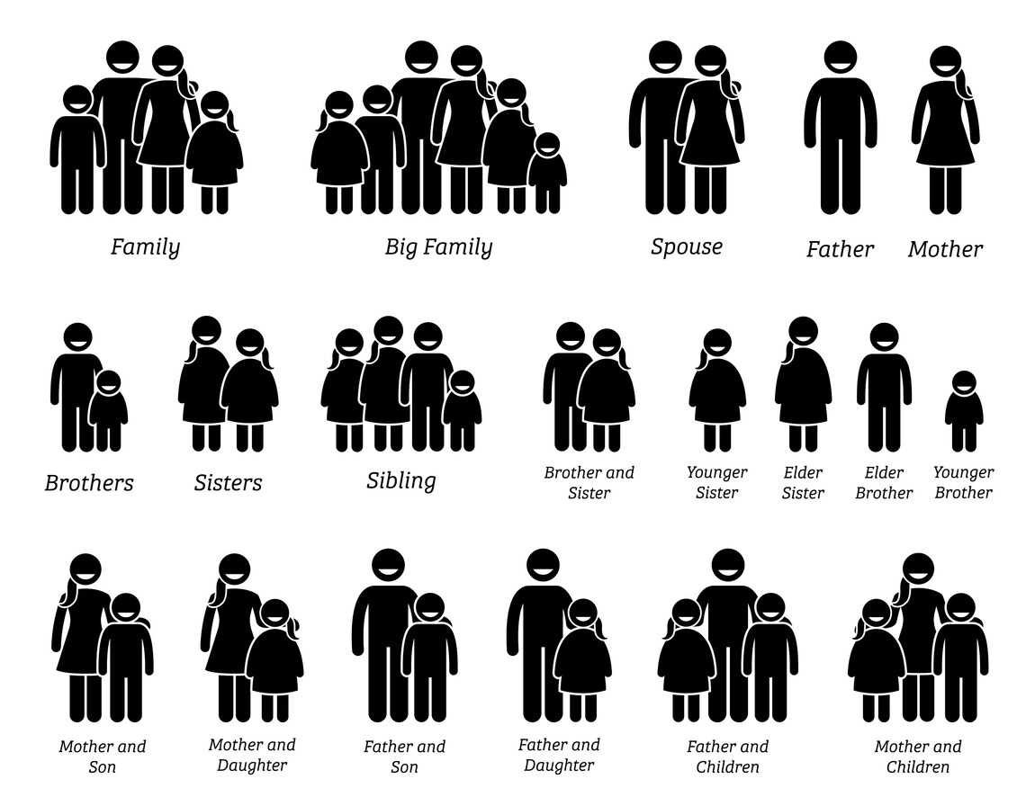 Family SVG, Family EPS, Family Vector, Family PNG, Family Silhouette ...