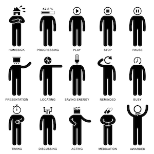 Man Emotion Feeling Expression Attitude Behavior Mindset Mind Mental ...