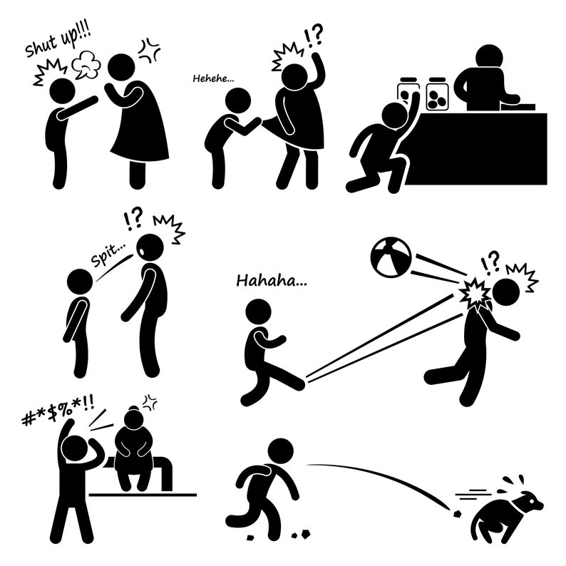 Rascal Naughty Disobedient Unruly Bad Rude Playful Rowdy - Etsy