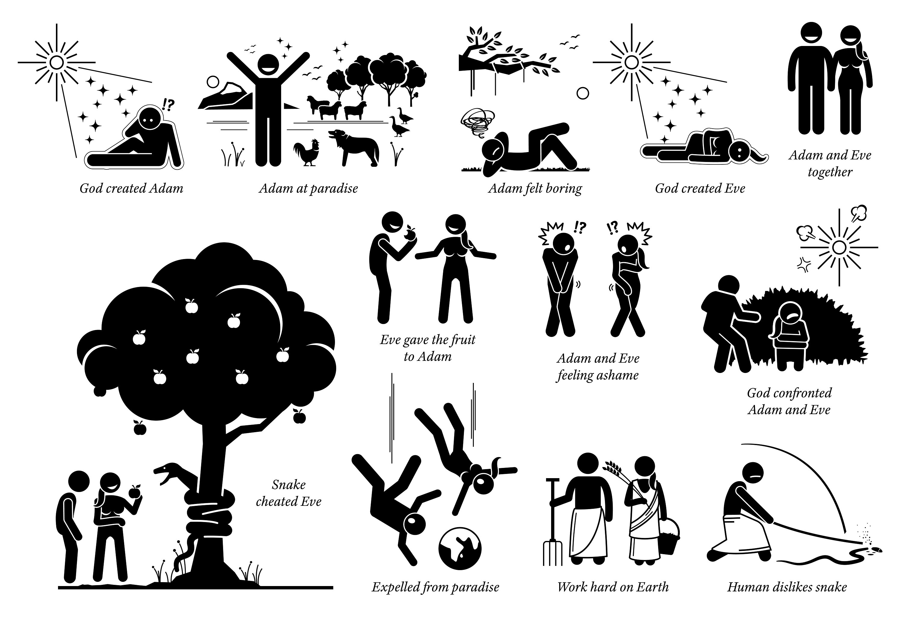 Apple Tree Goddess Clipart