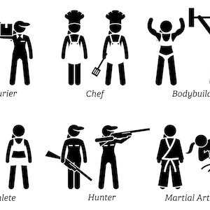 Jobs Job Works Work Workplace Career Occupations Female Girl Women Lady ...