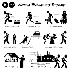 Stick Figures Man People Stickman Silhouette Action Verbs A Vector SVG ...