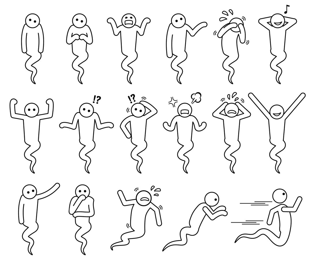 Ghost Spirit Soul Haunt Haunting Demon Float Poses Postures Actions ...