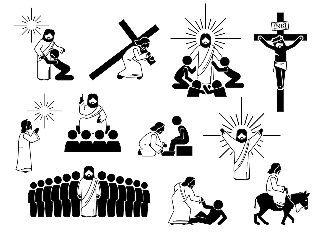 Jesus Christ Lord God Messiah Christian Christianity Faith Bible Cross ...