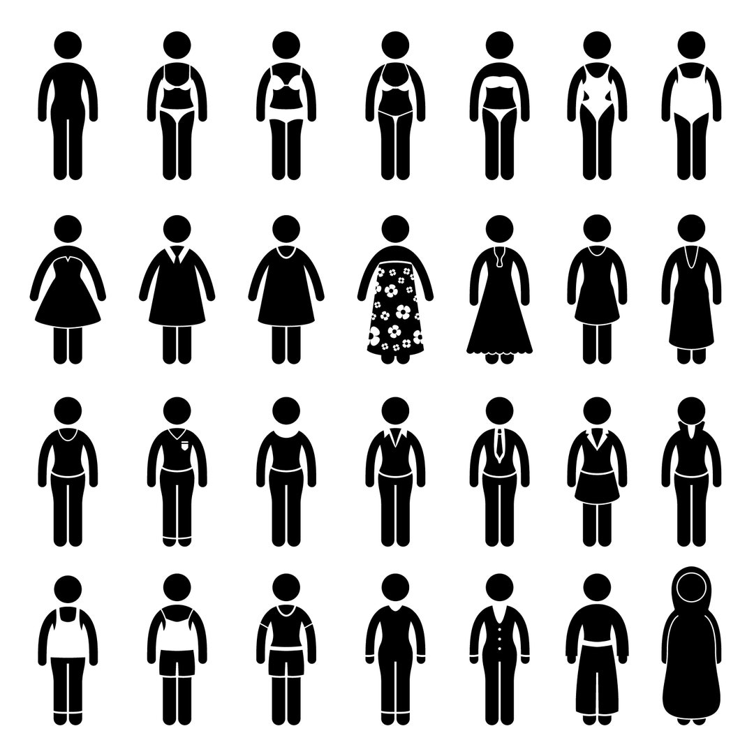 Woman Women Female Girl Lady Wear Wearing Clothe Clothing Fashion Style ...