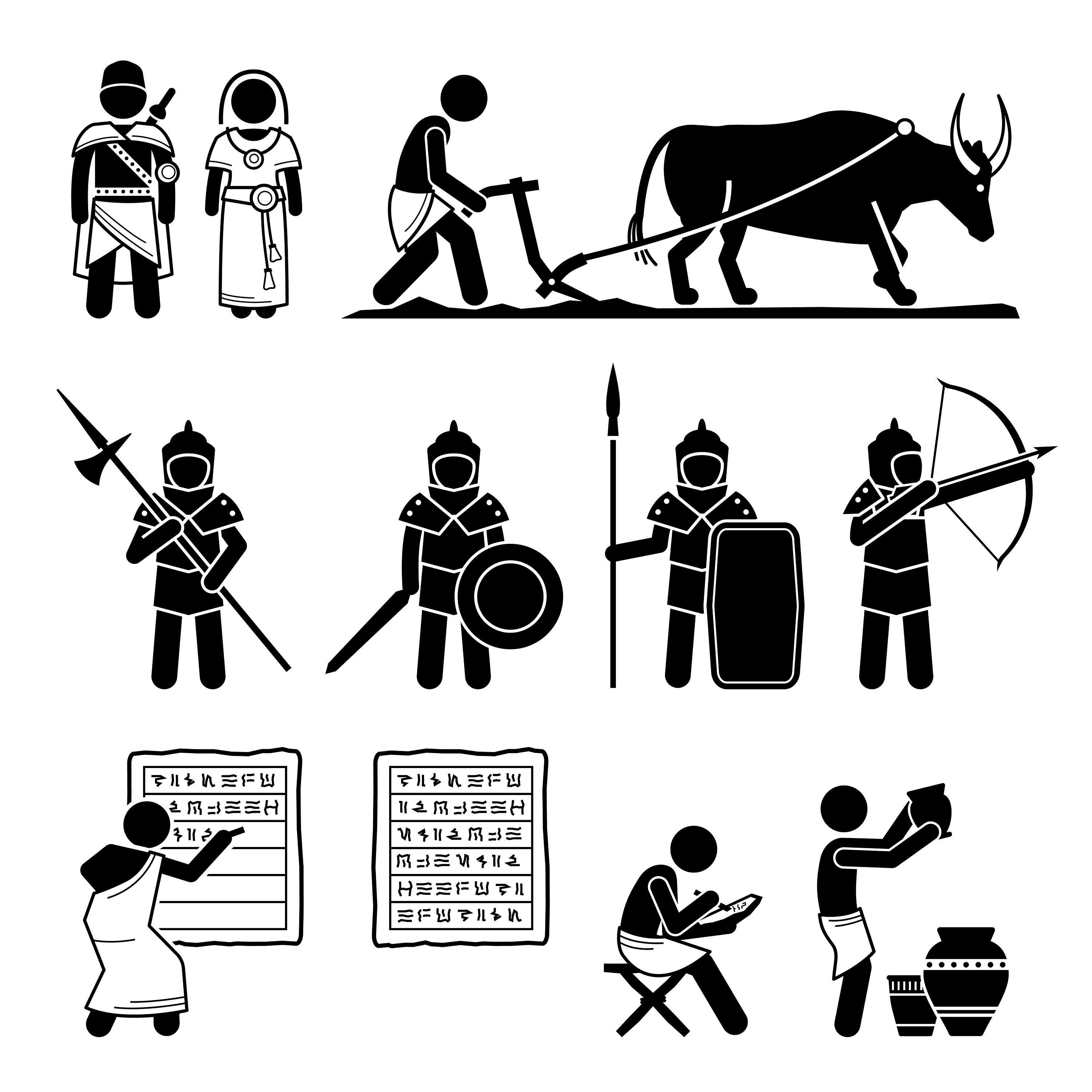 Army Silhouette Medieval