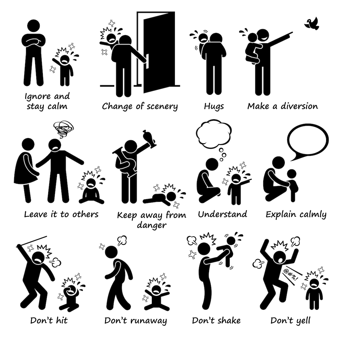 Handle Kid Child Children Naughty Misbehave Bad Behavior Throw Tantrum ...