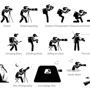 Photographer SVG Photographer EPS Photographer Vector | Etsy