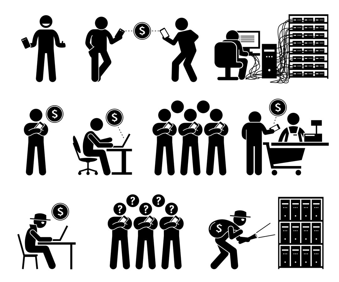 Cryptocurrency Digital Crypto Currency Digital Buy Transfer Pay Money ...