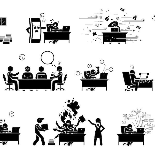 Office Employee Svg - Etsy