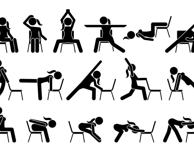 Stick Figure Stickman Stick Man People Person Poses Postures Sitting ...