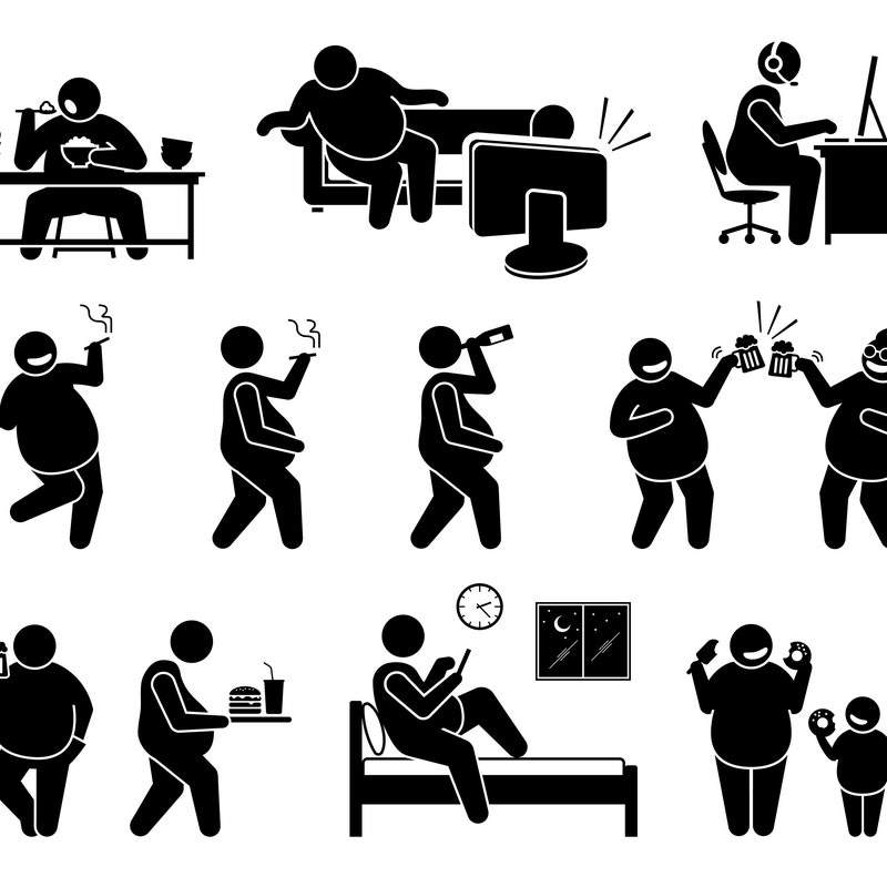 Fat Guy Svg - Etsy