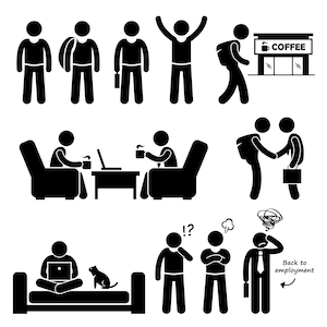 Freelance Freelancer Freelancing Home Office Self Employed Entrepreneur ...