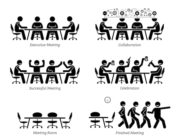 Group Meeting Discuss Discussion Meet up Cooperation People - Etsy