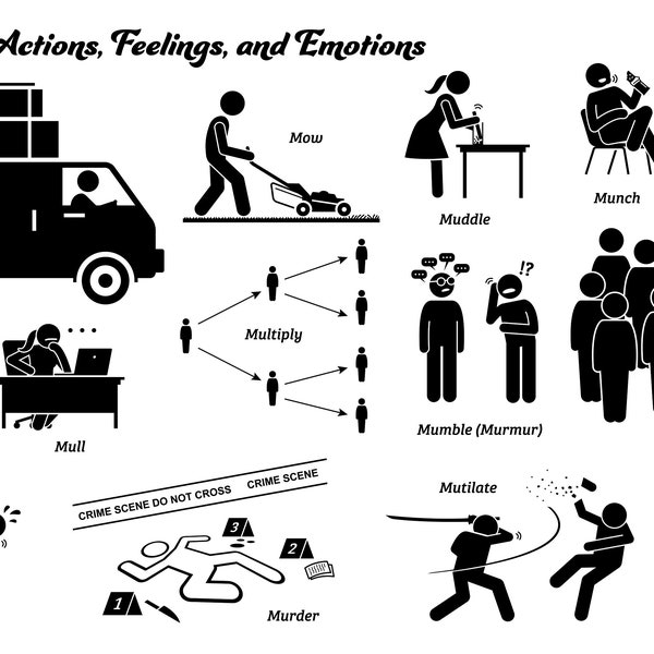 Pictogram Vector Clipart - Etsy