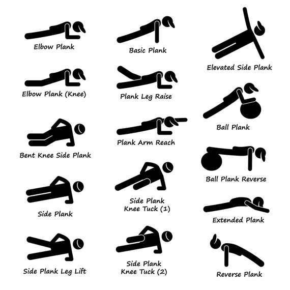 Plank Exercise Variations