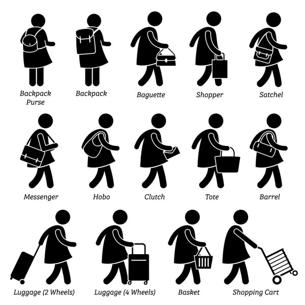 Female Shopper Svg - Etsy