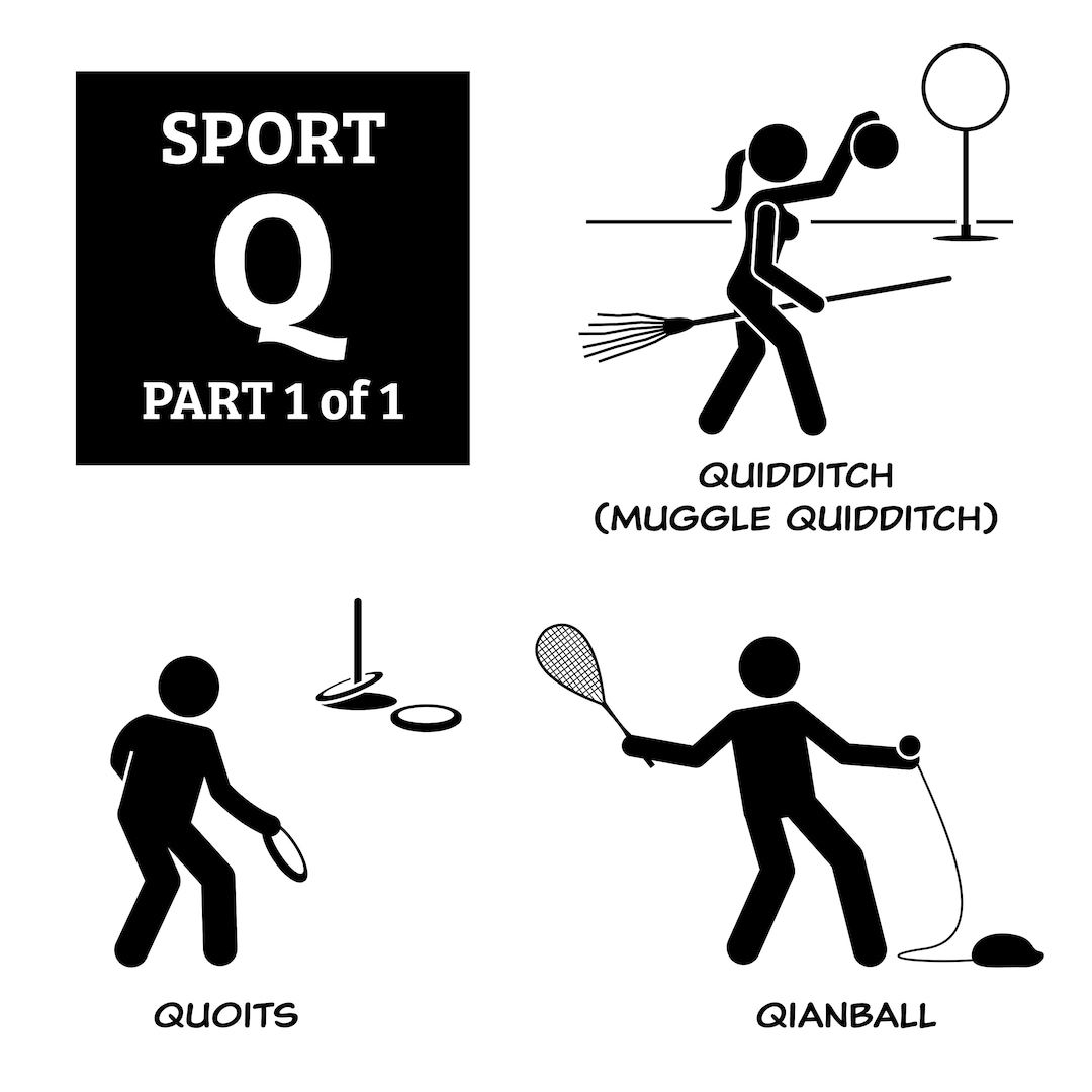 Quidditch Muggle Quidditch Quoits Qianball Sport Game Icon Sign Symbol ...