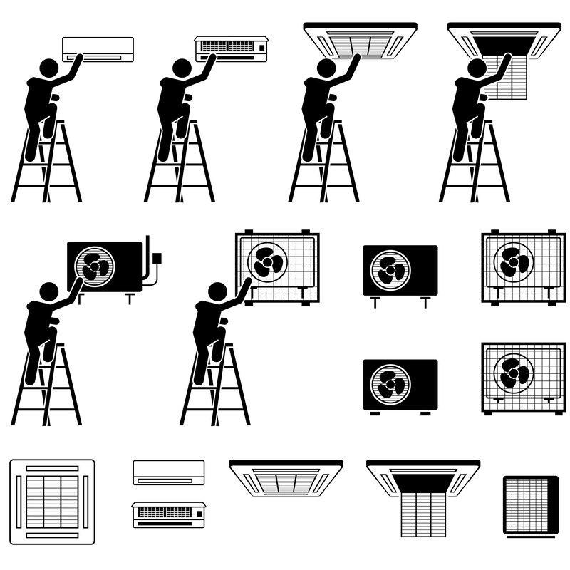 Air Conditioning Svg - Etsy