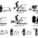 Stick Figure Stickman Stick Man People Person Poses Postures - Etsy