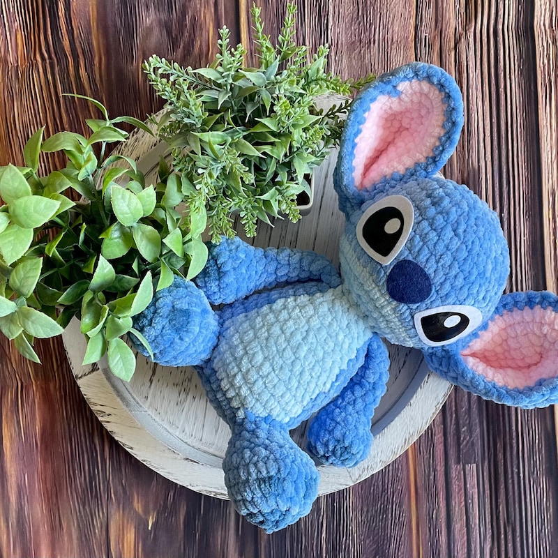 Stitch Christmas Plushie - Etsy