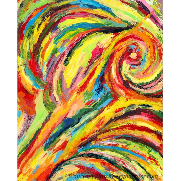 Expressive Painting - Etsy