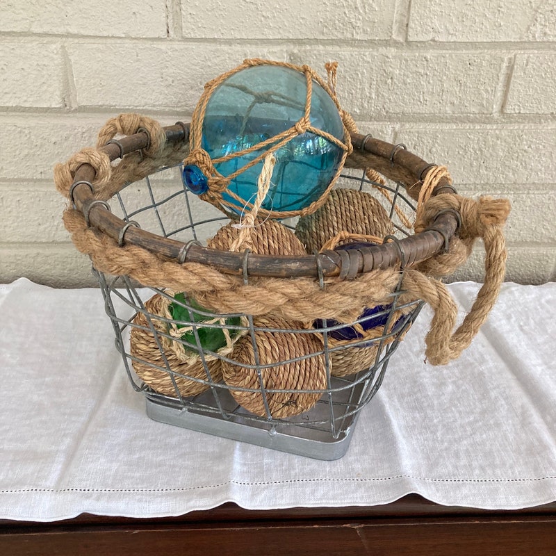 Nautical Basket - Etsy