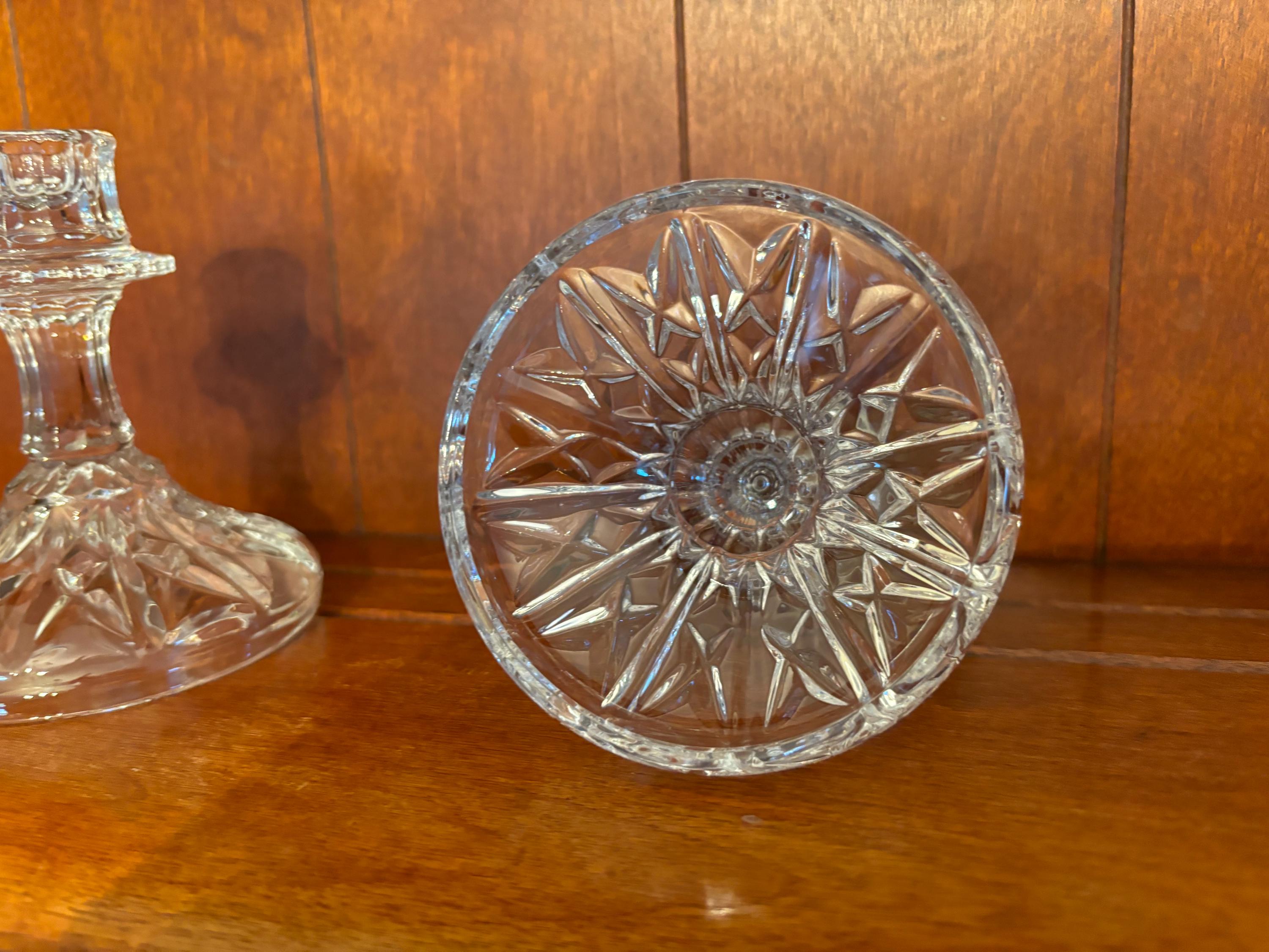 Tuscany Lead Crystal. Gorgeous Perfect Pair. Excellent Gift, Lovely for ...