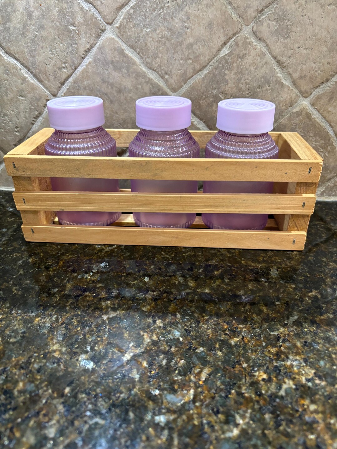 Small Vintage Organizing Canister Set. Perfect for Small Spaces ...