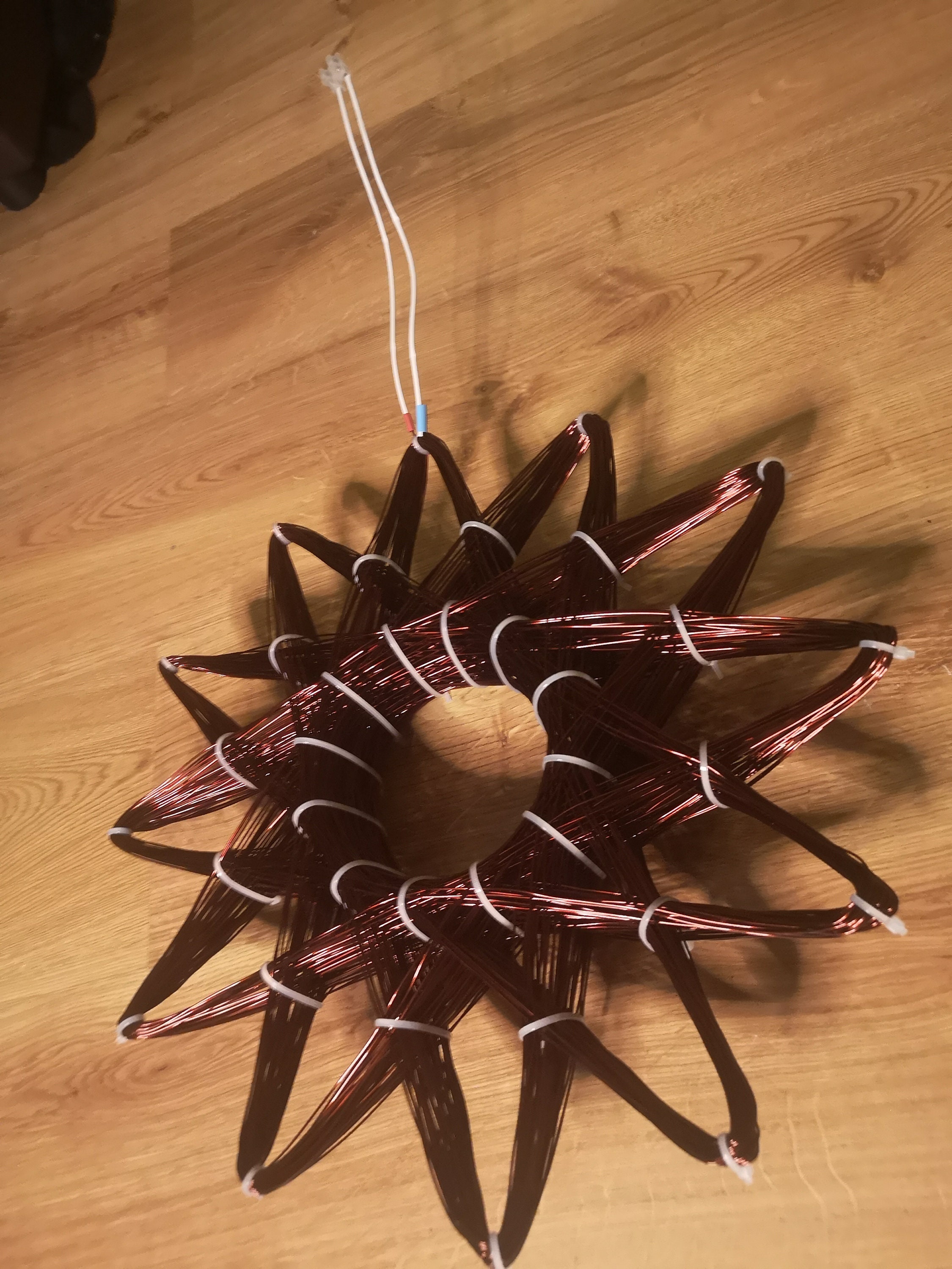 49x Star Coil Copper Merkaba QI Hz Torsion Scalar Wave Rodin - Etsy UK