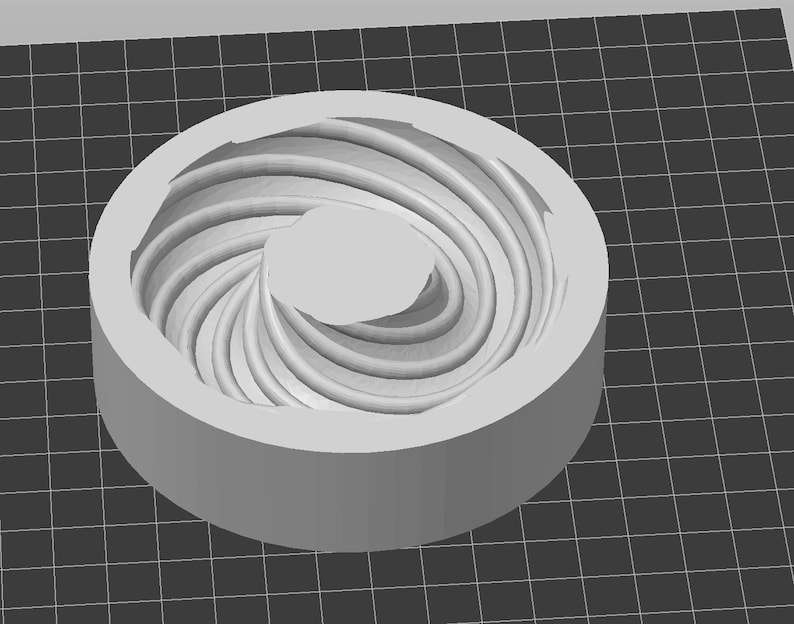 Digital FILE Stl: Anti Clockwise One Way Abha Mold Casting Whirpool POE ...