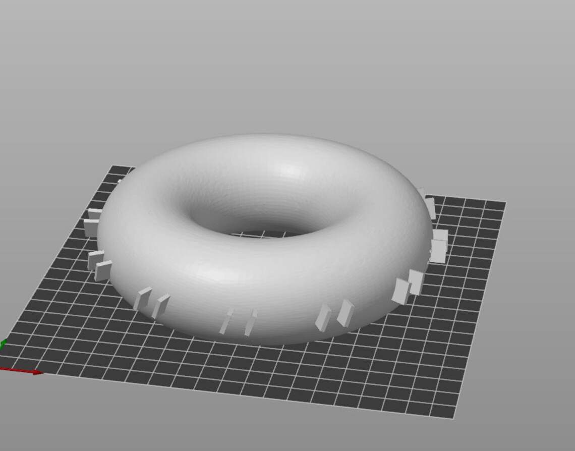 Only Digital FILE Stl: Rodin Marko Coil Mold With Edges for Wire ...