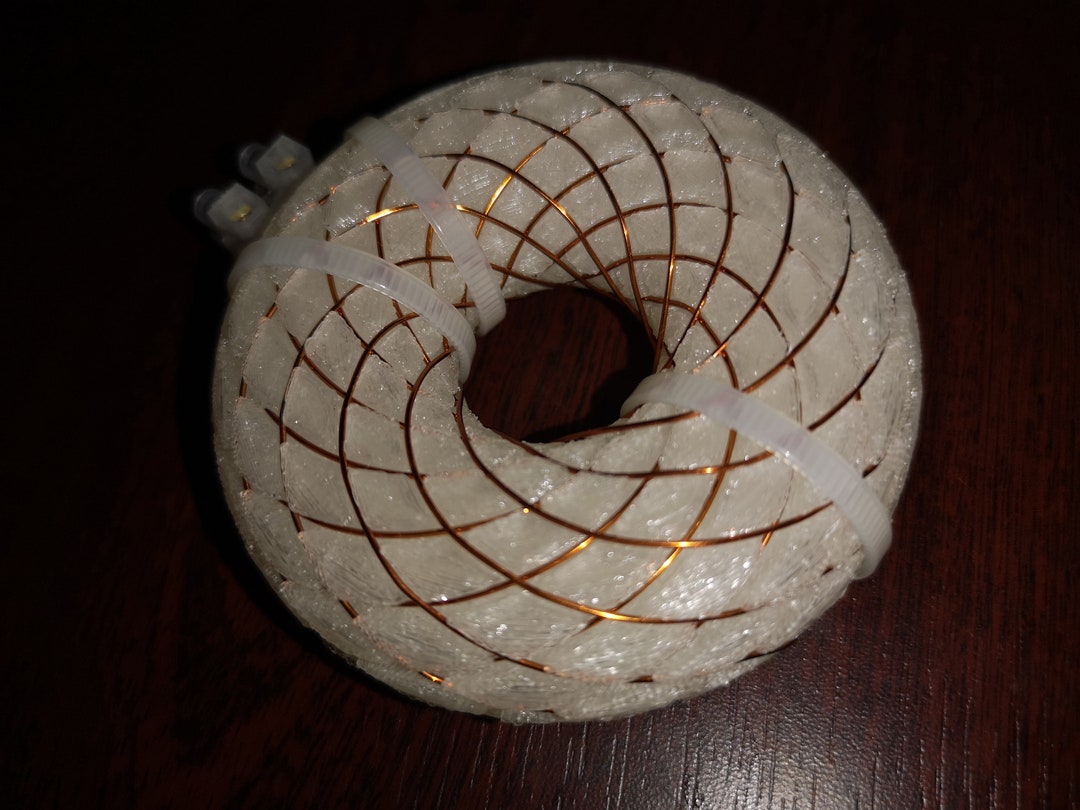 Rodin Coil Metaphysical Vortex Device Handmade Energy Coil Test Field ...