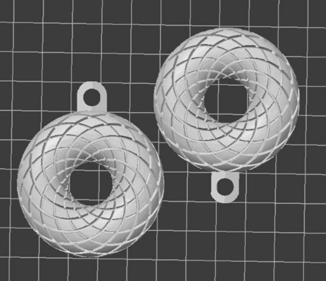 Only Digital File STL: Standard Abha Coil Pendant Frame With DIY DDS ...