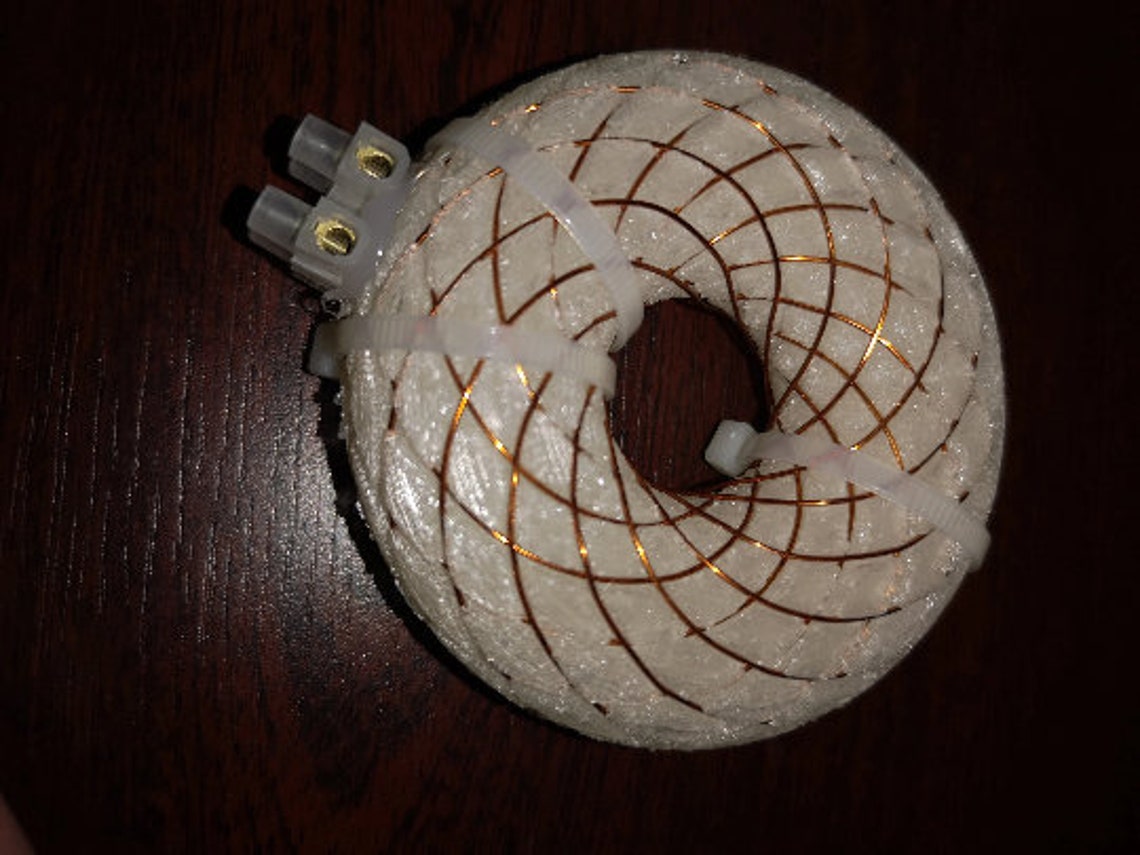 Only Digital FILE Stl: Abha Whirpool POE Coil Half W/ Hole 16cm 6.29in ...