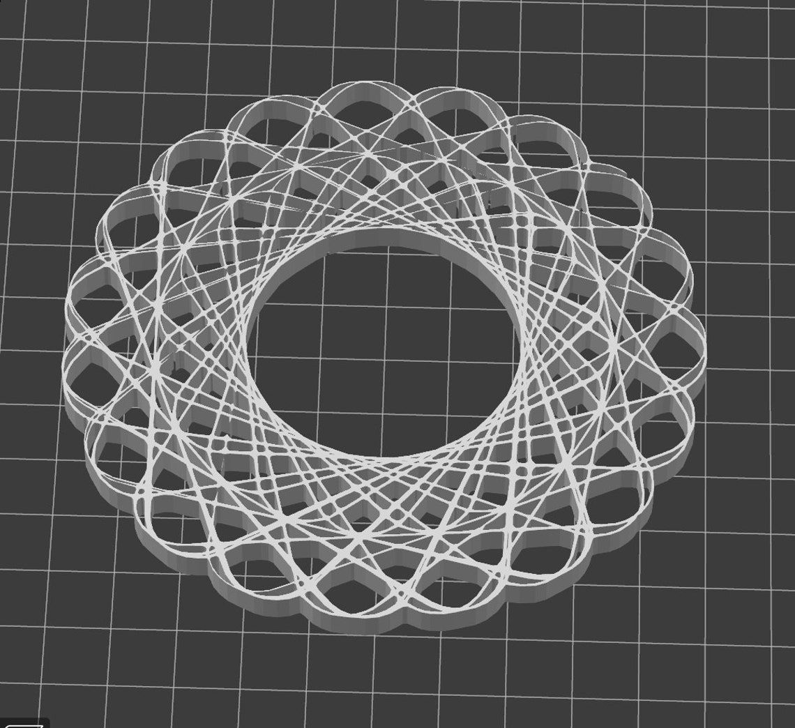 3pcs Digital Files Kit STL Different Rodin Coil PATTERN 2d Flat Plate ...