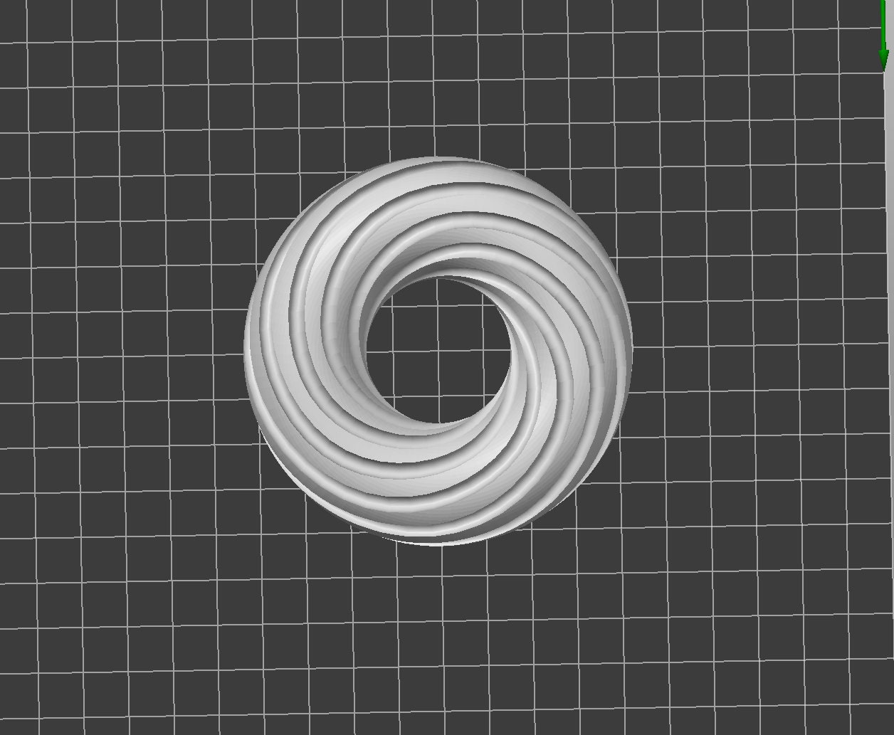 Digital FILE Stl: Anti Clockwise One Way Whole Abha Whirpool POE Coil 8 ...