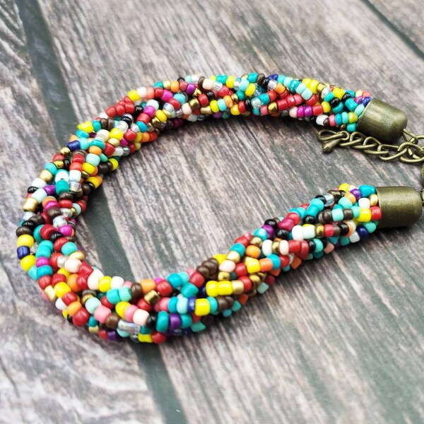 Multi Color Bracelet - Etsy
