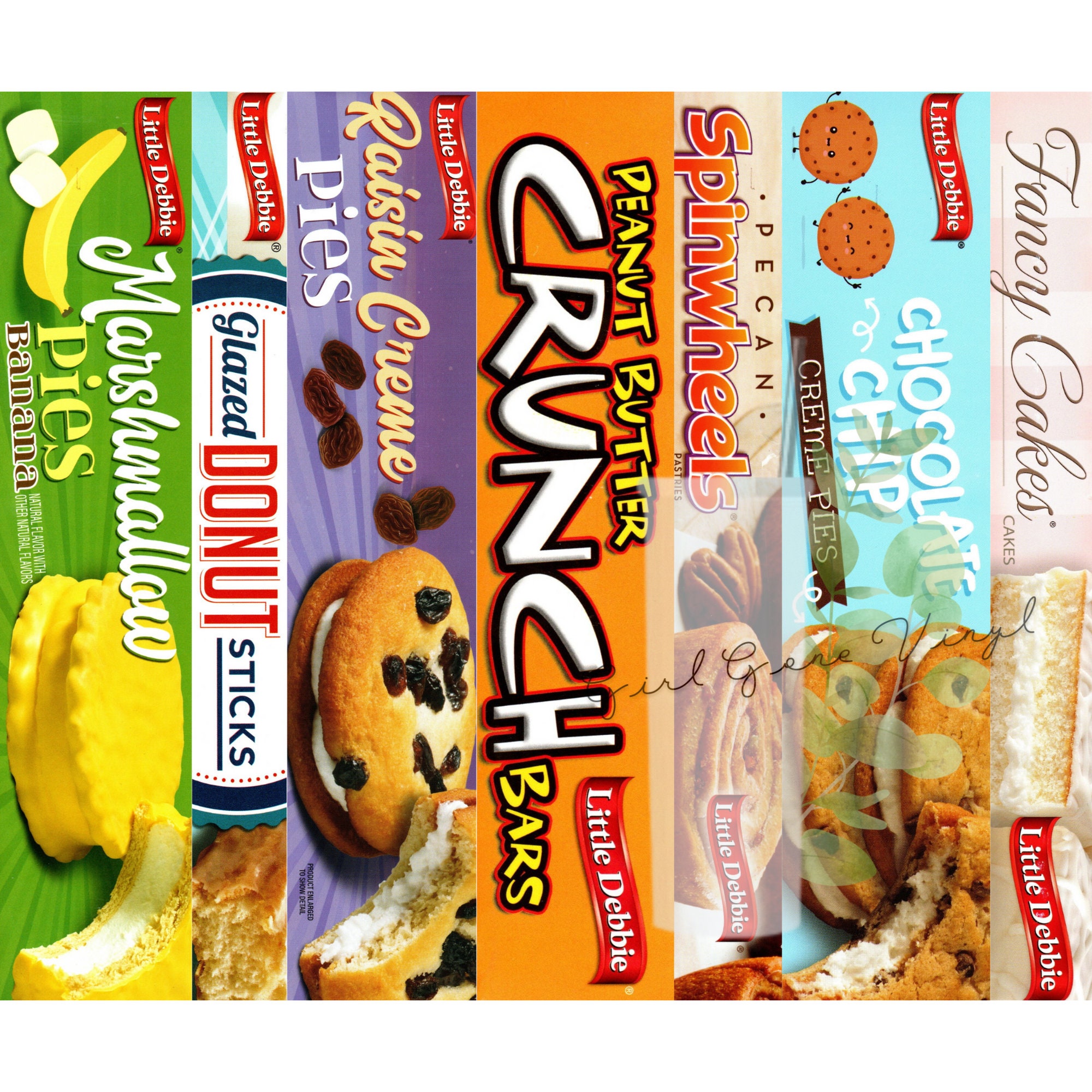Little Debbie Snacks PNG SVG Sublimation 2 Files - Etsy