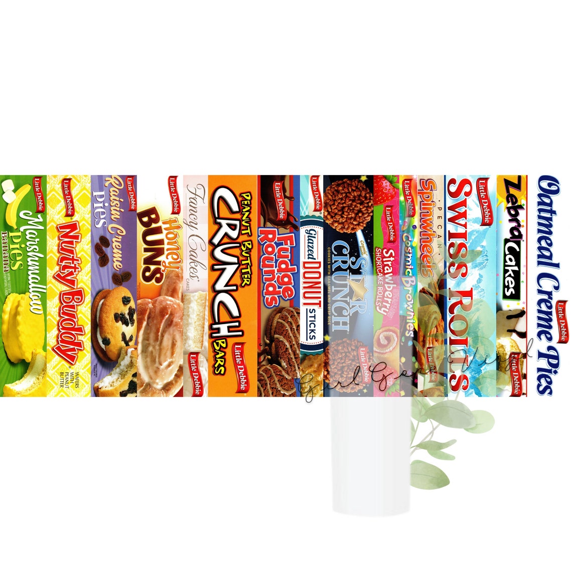 Little Debbie Snacks PNG Tumbler Wrap Sublimation - Etsy