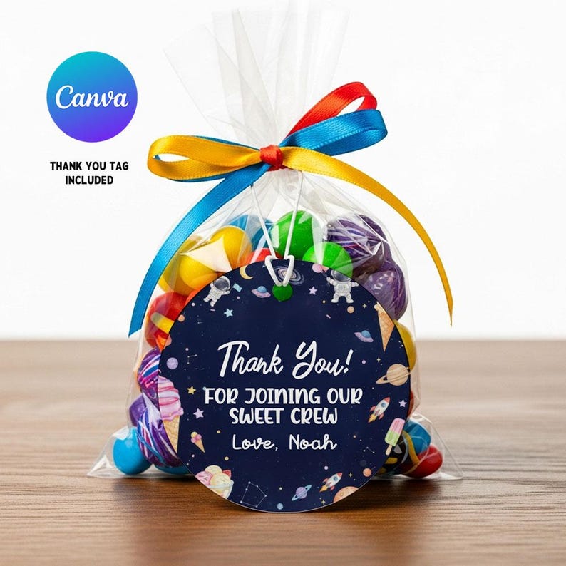 Editable Space Ice Cream Birthday Invitation, Galaxy Rocket 2nd ...