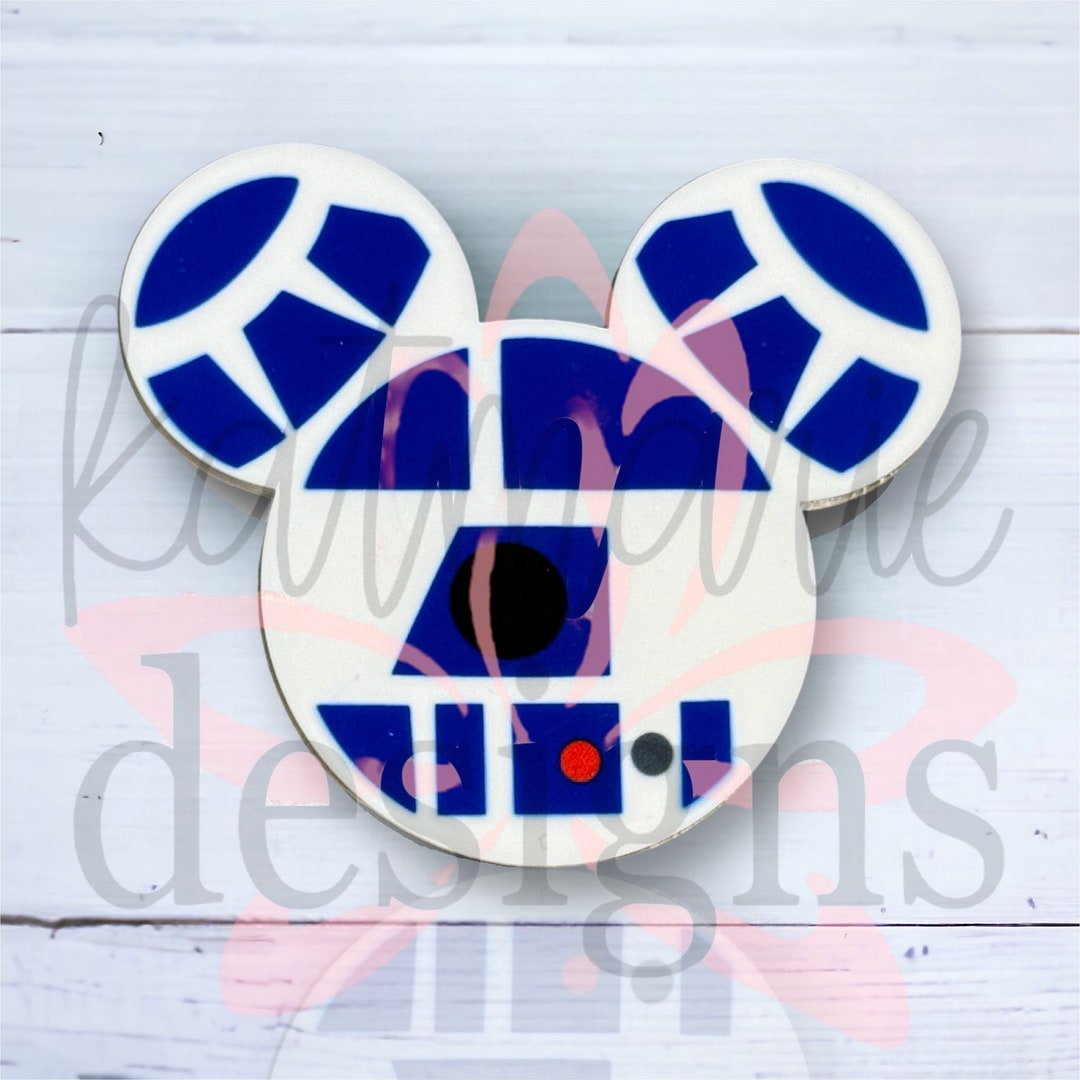 R2D2 Mouse Head Stanley Topper: Acrylic Tumbler Lid (20/30/40 Oz) - Etsy