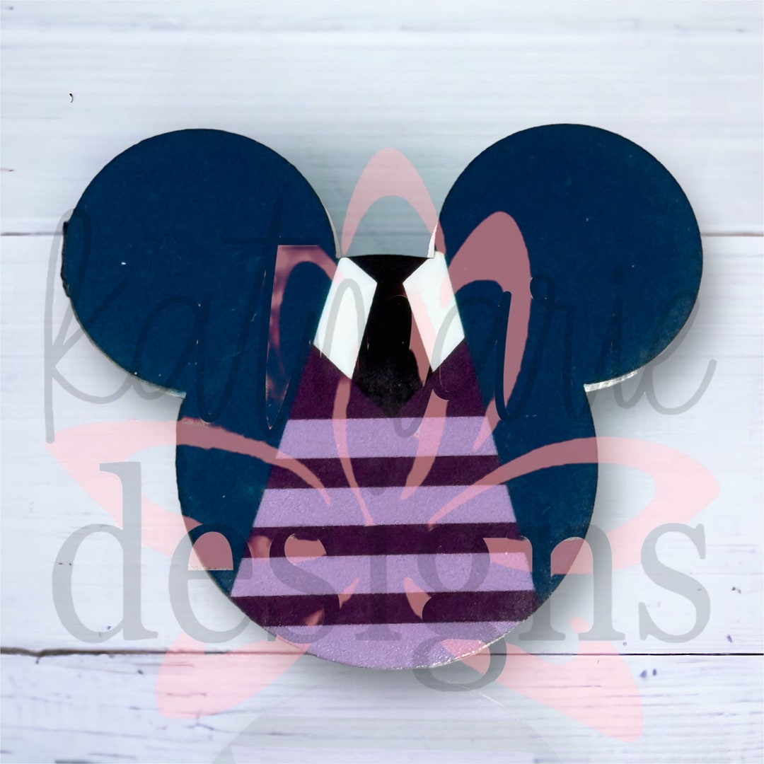 Dumb Humans Butler Character Inspired, Interchangeable Mouse Head Badge ...