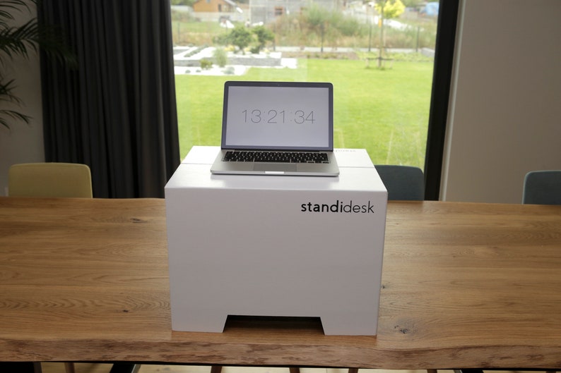 Active Stand Flat A Simple Standing Desk Converter for | Etsy