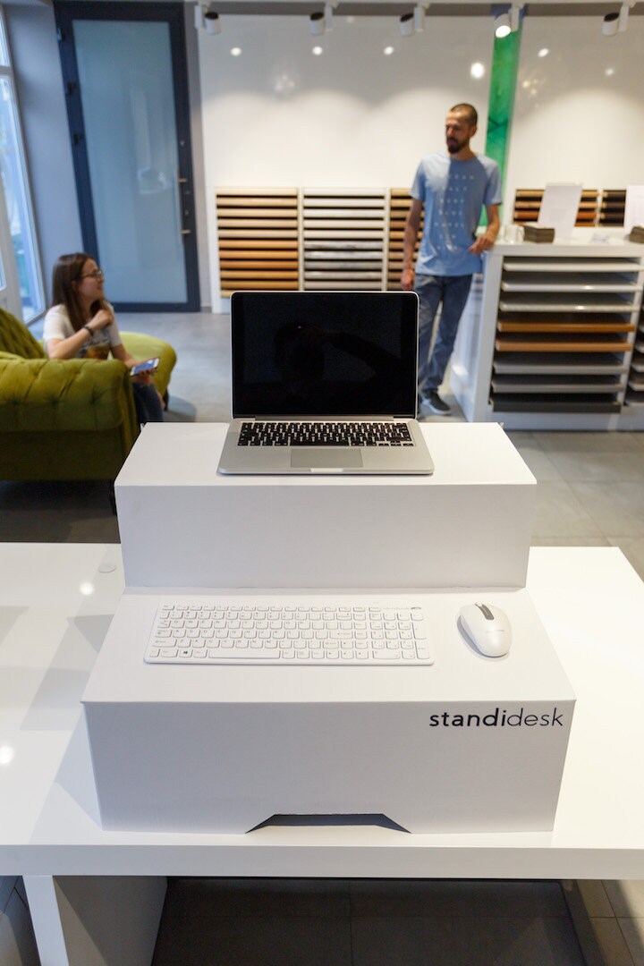 Active Stand A Simple Standing Desk Converter Convert Your | Etsy UK