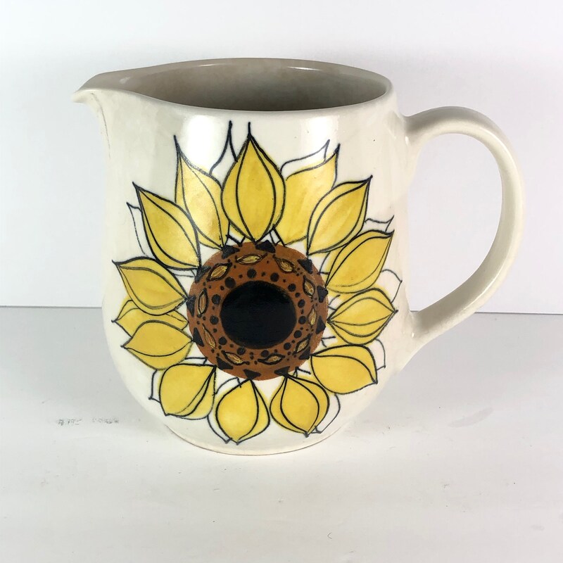 Sunflower Pitcher - Etsy