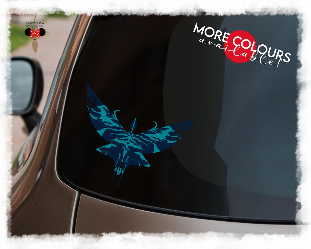 Mountain Banshee Pandora Inspired Multicolour Car Decal With Applicator ...